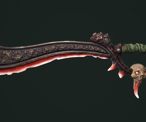 ArtStation - Undead sword | Game Assets