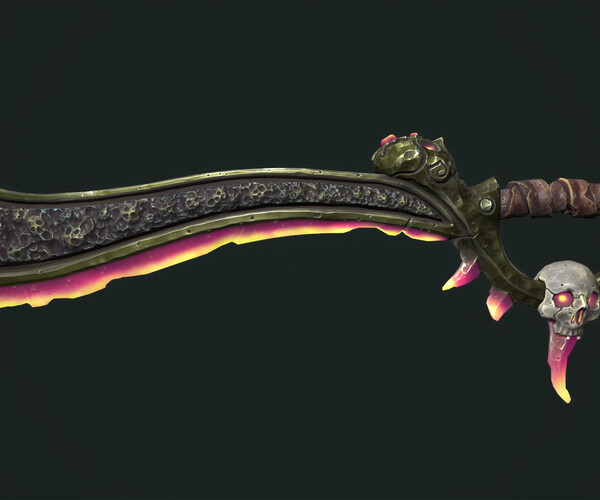 ArtStation - Undead sword | Game Assets