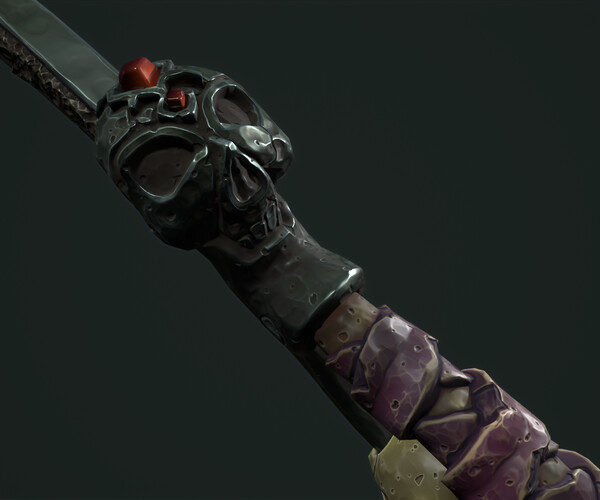 ArtStation - Undead sword | Game Assets