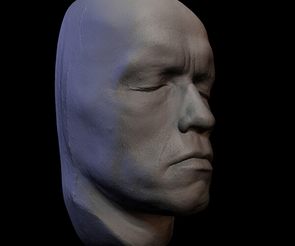 ArtStation - 3d scan of Arnold Schwarzenegger's face | Resources