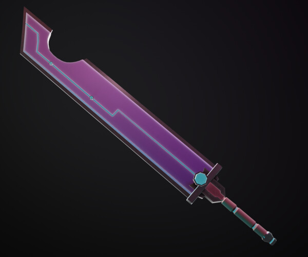 ArtStation - Stylized Low-Poly Swords Bundle | Game Assets