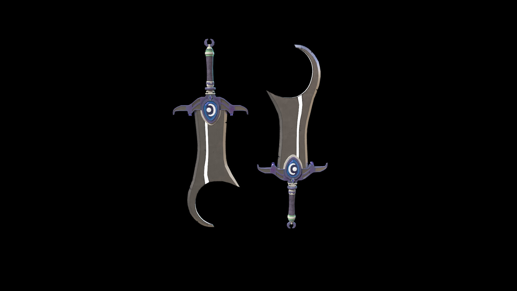 ArtStation - Stylized Low-Poly Swords Bundle | Game Assets