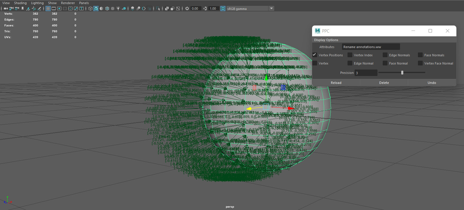 ArtStation - Display Polygon Information For Maya | Resources