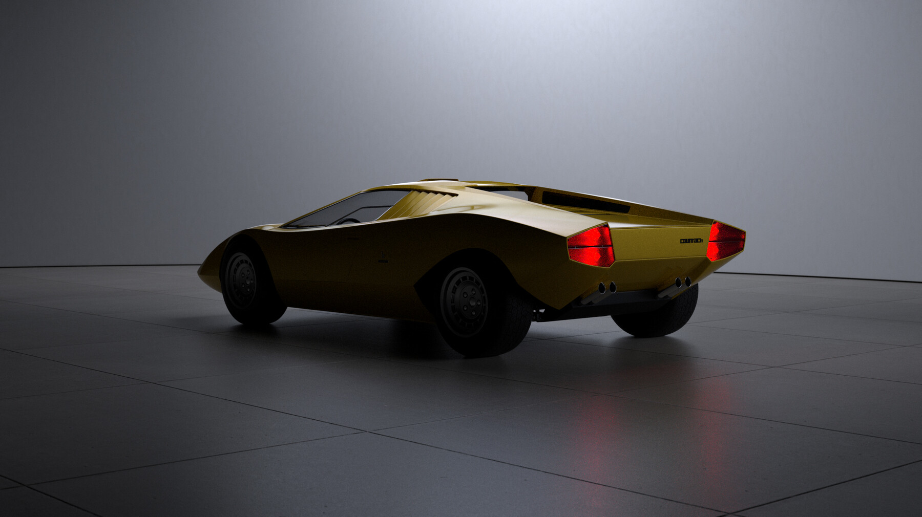 ArtStation - Lamborghini Countach lp500 | Resources