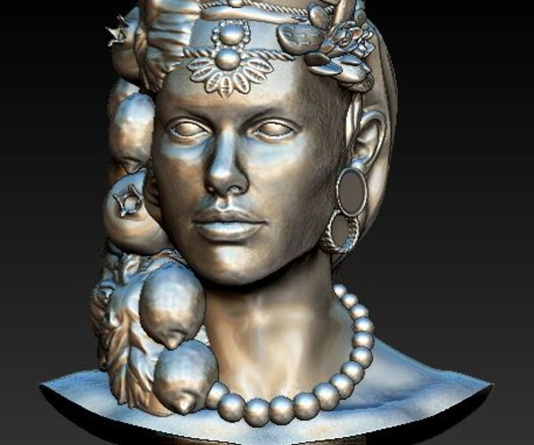 ArtStation - Moor's Head Testa di moro STL 3D | Resources