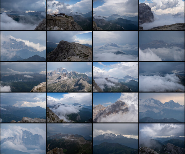 ArtStation - Clouded Mountains - Reference Pack | Resources