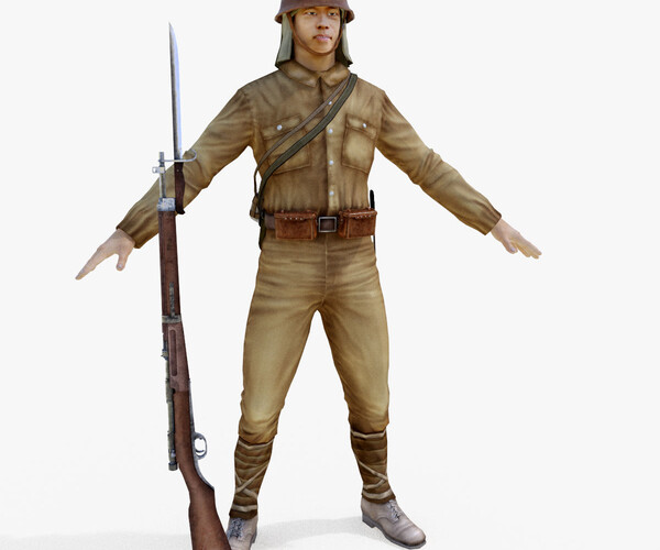 ArtStation - SOLDIERS JAPANESE | Resources