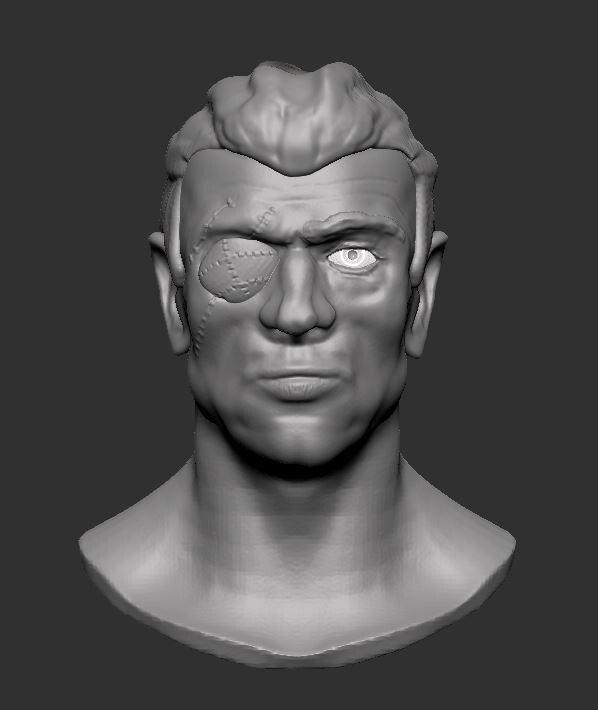 ArtStation - Head Man Head Male STL file | Resources