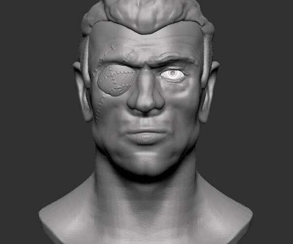 ArtStation - Head Man Head Male STL file | Resources