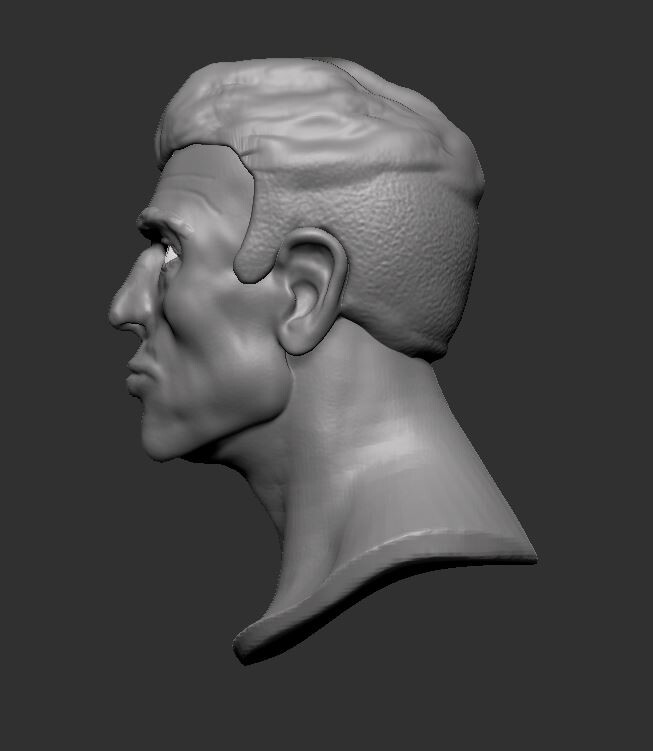 ArtStation - Head Man Head Male STL file | Resources