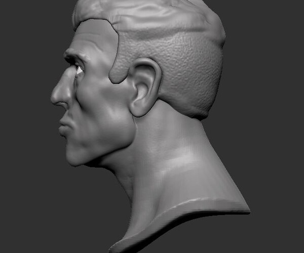 ArtStation - Head Man Head Male STL file | Resources