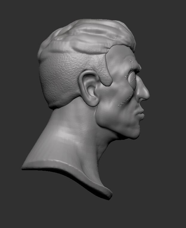 ArtStation - Head Man Head Male STL file | Resources