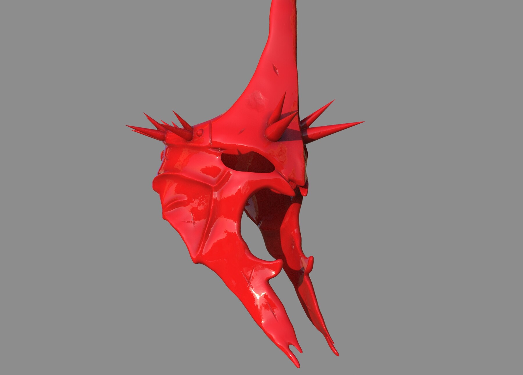 ArtStation - The Witch King Mask Helmet | Resources