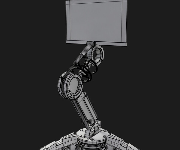 ArtStation - scifi monitor computer | Game Assets