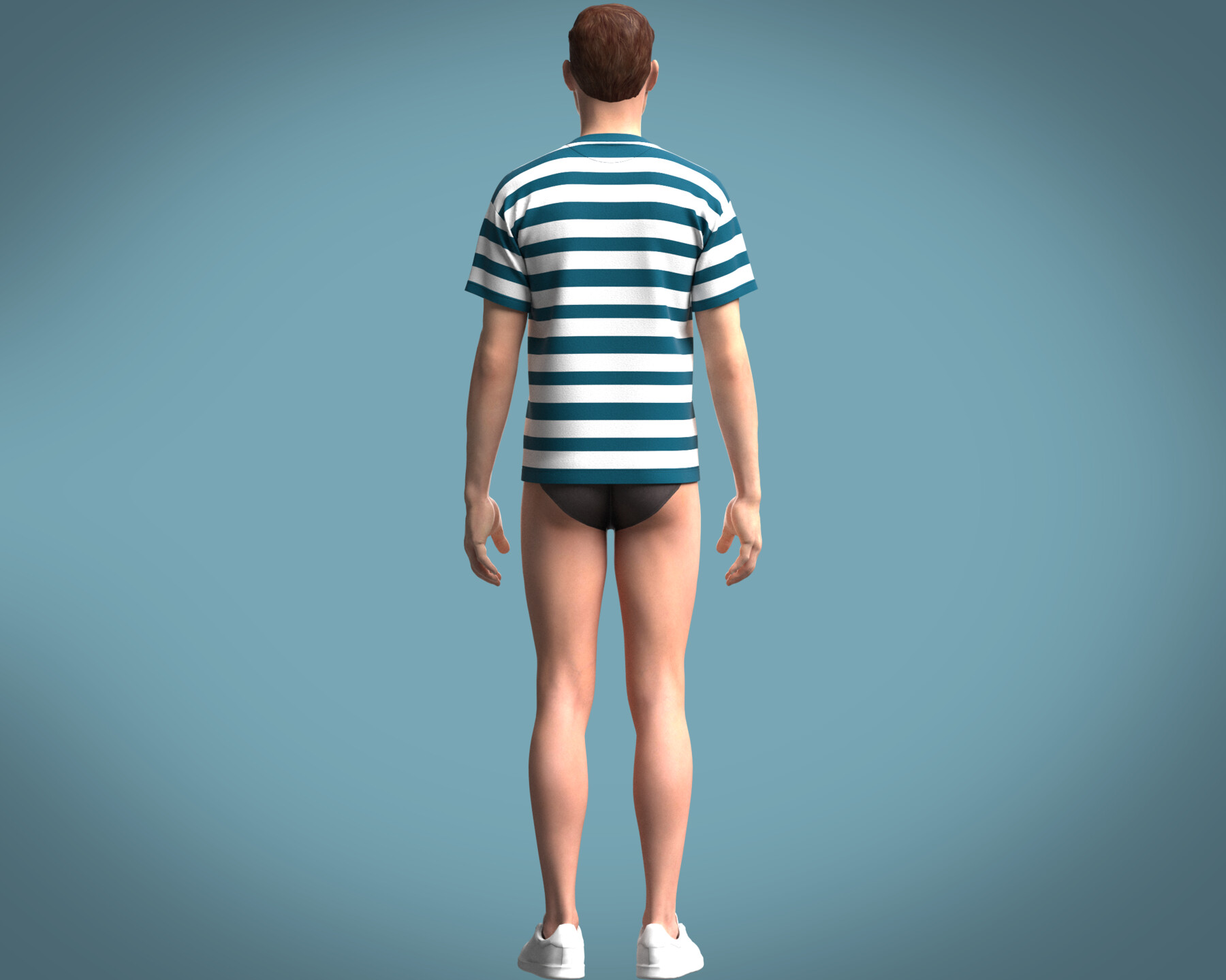 ArtStation - Stripe Rope Graphic-Tshirt | Resources