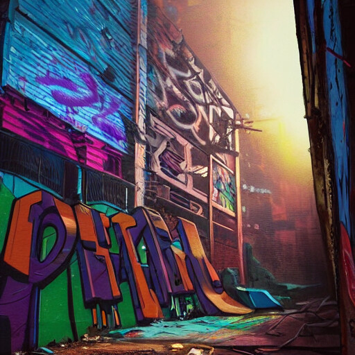 ArtStation - 16 UnderGround Graffity Street Light 750 jpg collection ...