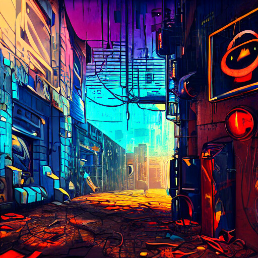 ArtStation - 16 UnderGround Graffity Street Light 750 jpg collection ...