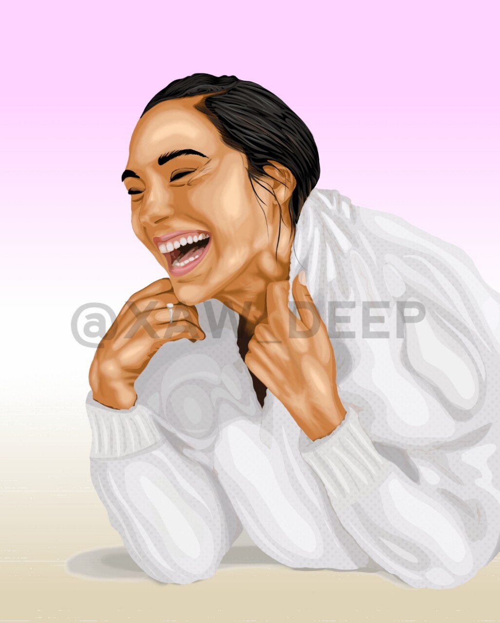 ArtStation - Gal Gadot Animeart, Illustration | Artworks