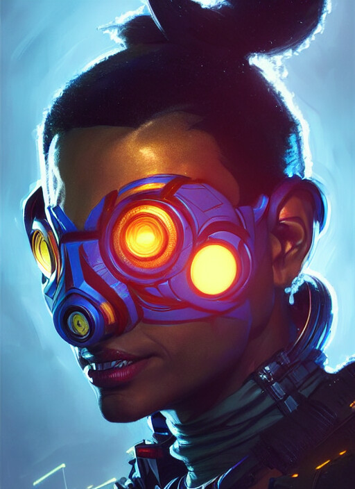 ArtStation - One Shot Apex Legends 960 jpg character portrait | Artworks