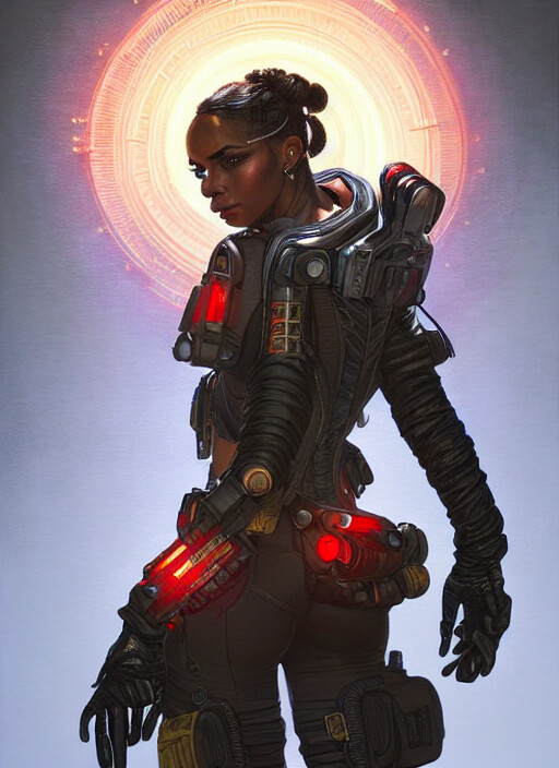 ArtStation - One Shot Apex Legends 960 jpg character portrait | Artworks
