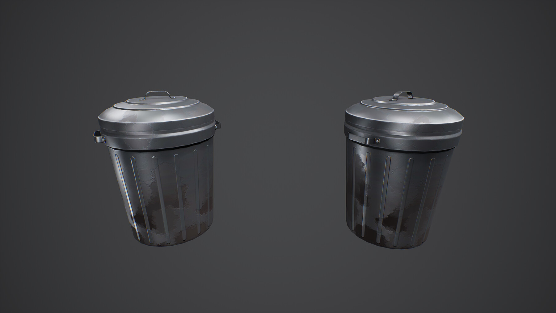 ArtStation - Stylized Trash Can | Game Assets