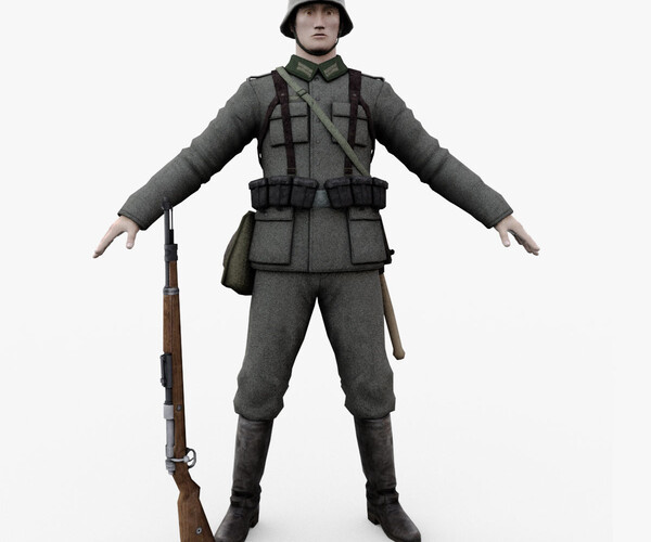 ArtStation - German soldiers | Resources