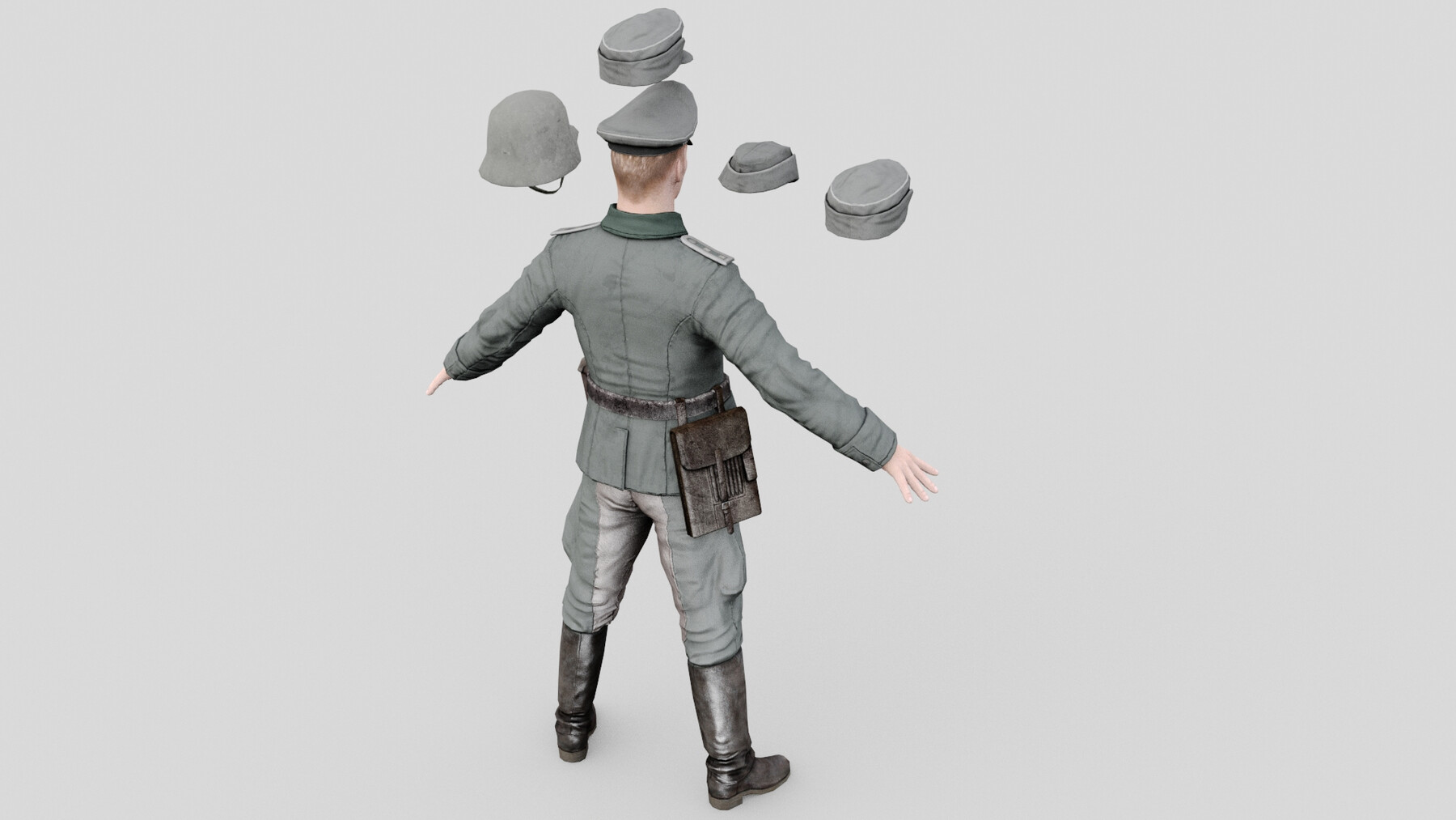 ArtStation - German soldiers officer | Resources