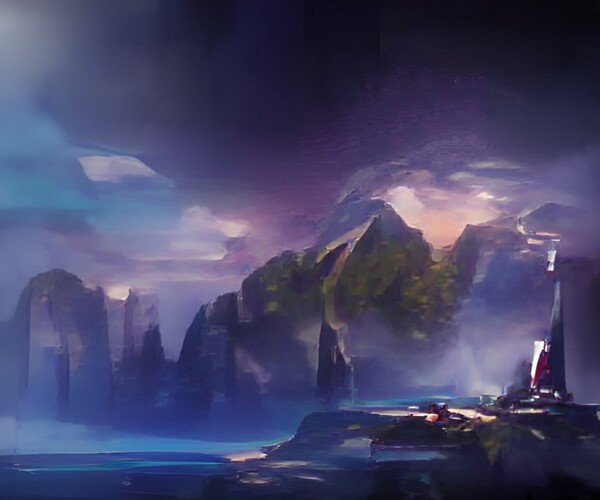 ArtStation - Fantasy World Game Backgrounds | Artworks