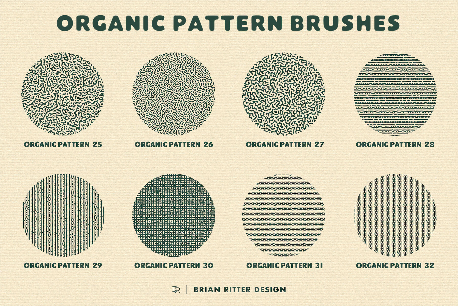 ArtStation - Organic Brush Kit for Procreate | Brushes