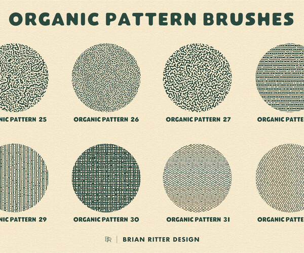 ArtStation - Organic Brush Kit for Procreate | Brushes