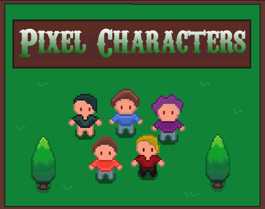 ArtStation - Pixel Characters | Game Assets