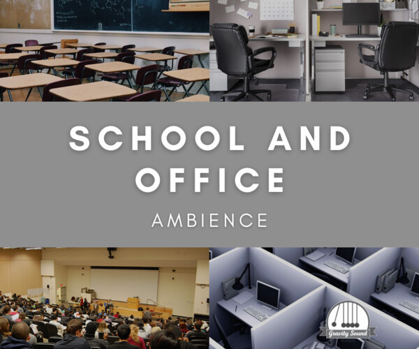 ArtStation - School and Office Ambience | Game Assets