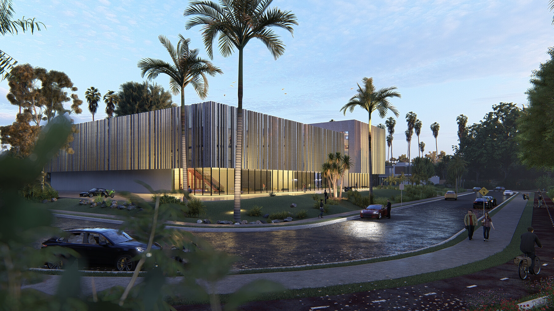 ArtStation - commercial building 3d Revit Lumion modern design | Resources