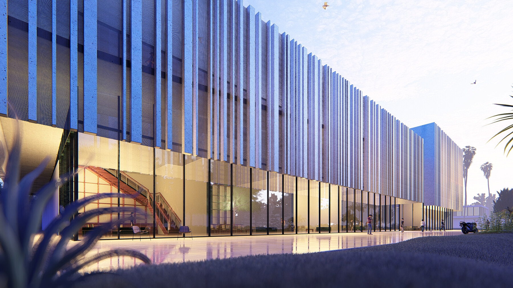 ArtStation - commercial building 3d Revit Lumion modern design | Resources