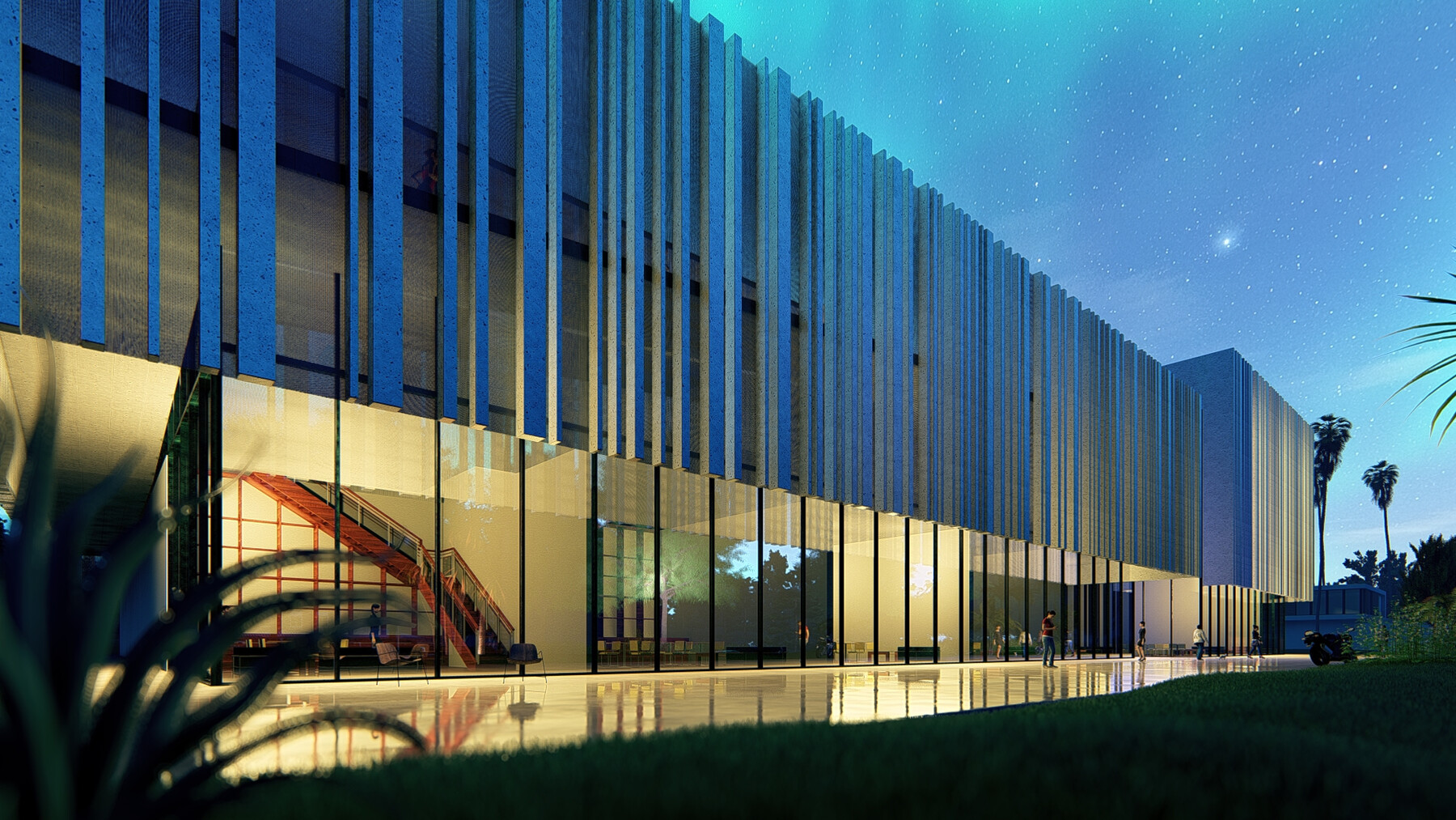 ArtStation - commercial building 3d Revit Lumion modern design | Resources