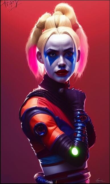 ArtStation - 04 Harley Queen 480 jpg artstation pack | Artworks