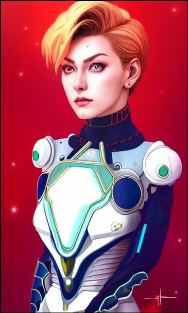 ArtStation - 05 Star Woman 1086 jpg artstation pack | Artworks