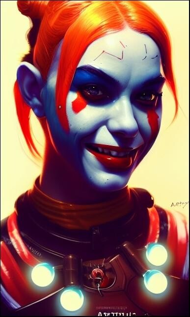 ArtStation - 04 Harley Queen 480 jpg artstation pack | Artworks