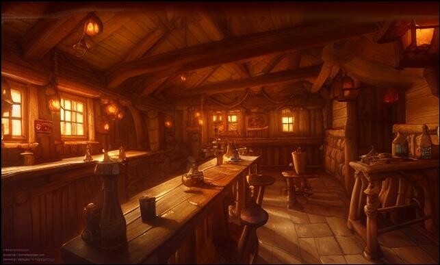 ArtStation - 02 Tavern of the old world 480 jpg artstation pack | Artworks