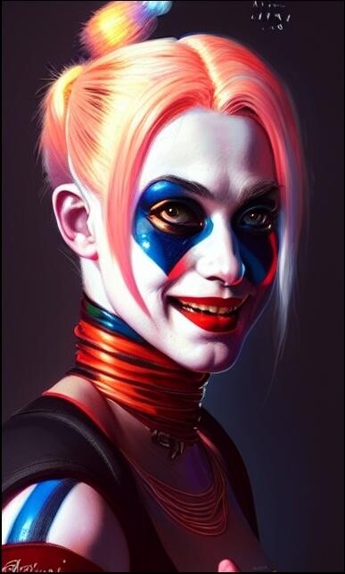 ArtStation - 04 Harley Queen 480 jpg artstation pack | Artworks