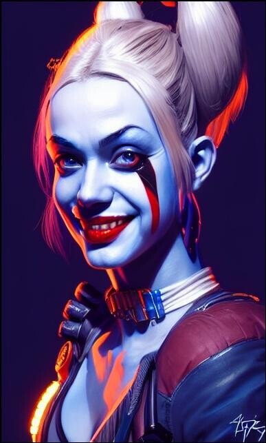 ArtStation - 04 Harley Queen 480 jpg artstation pack | Artworks