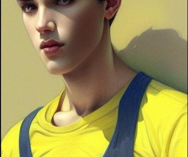 ArtStation - 14 yellow boy 614 jpg artstation pack | Artworks