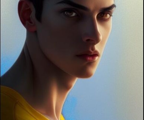 ArtStation - 14 yellow boy 614 jpg artstation pack | Artworks