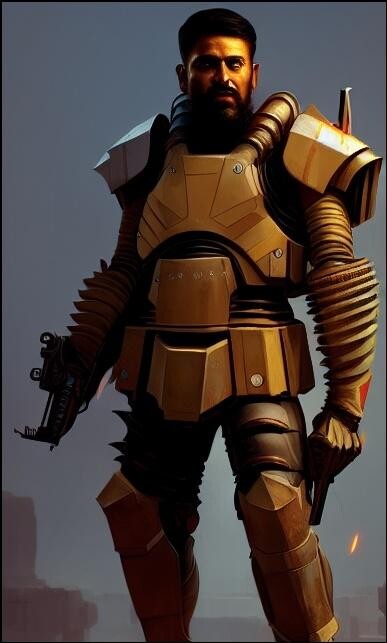 ArtStation - Veteran mercenary 360 jpg artstation pack | Artworks
