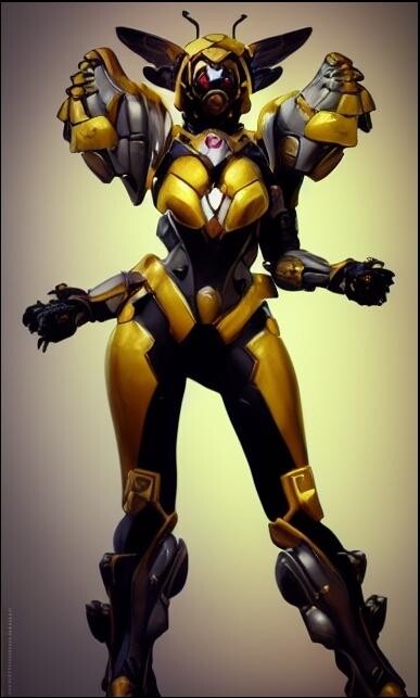 ArtStation - Bee Armor Hero 300 jpg artstation pack | Artworks