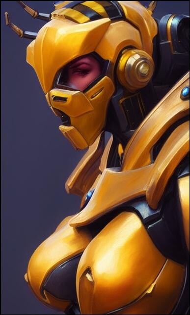ArtStation - Bee Armor Hero 300 jpg artstation pack | Artworks