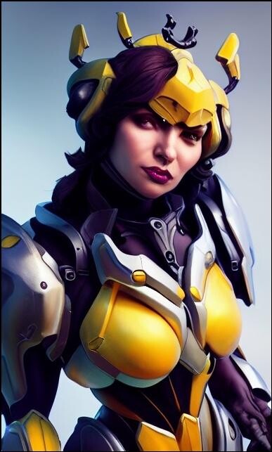ArtStation - Bee Armor Hero 300 jpg artstation pack | Artworks
