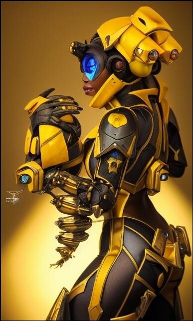 ArtStation - Bee Armor Hero 300 jpg artstation pack | Artworks