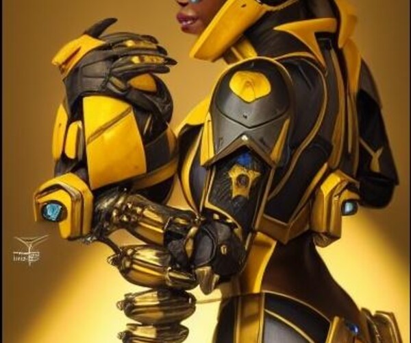 ArtStation - Bee Armor Hero 300 jpg artstation pack | Artworks