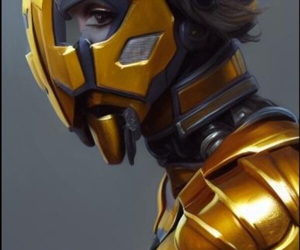 ArtStation - Bee Armor Hero 300 jpg artstation pack | Artworks